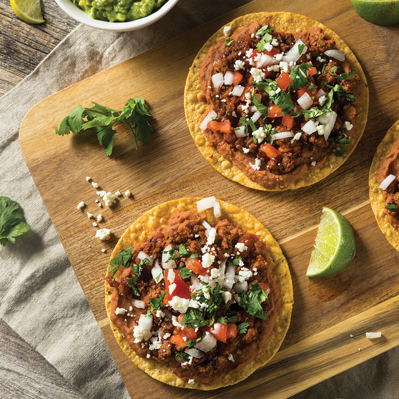 Cheesy Beef Tostadas | Recipe | Search | Food City